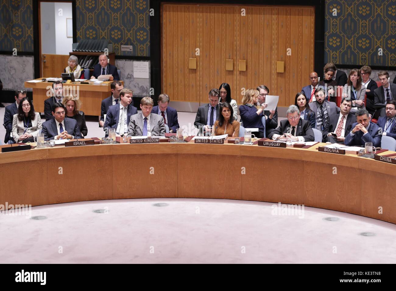 Israeli ambassador to the united nations hi-res stock photography and ...