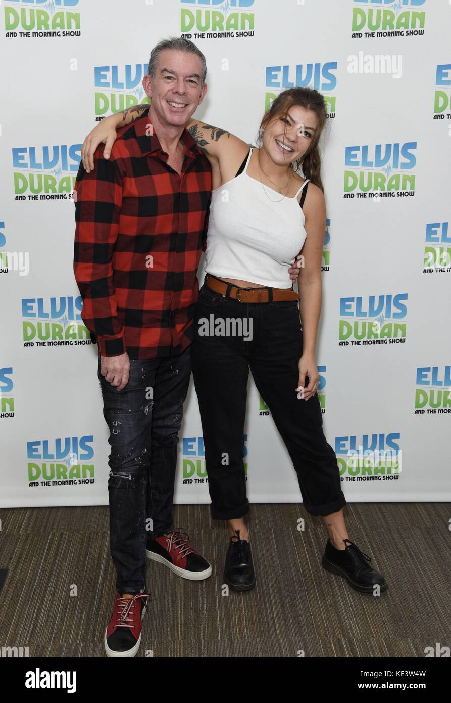 New York, NY, USA. 18th Oct, 2017. Elvis Duran, Donna Missal out and ...
