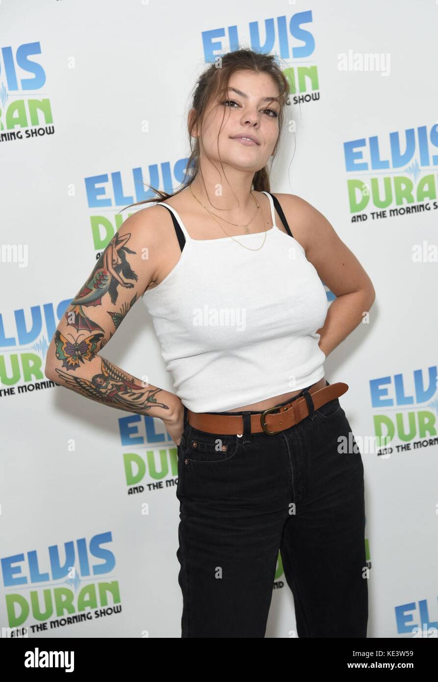 Donna missal at elvis duran and the morning show hi-res stock ...