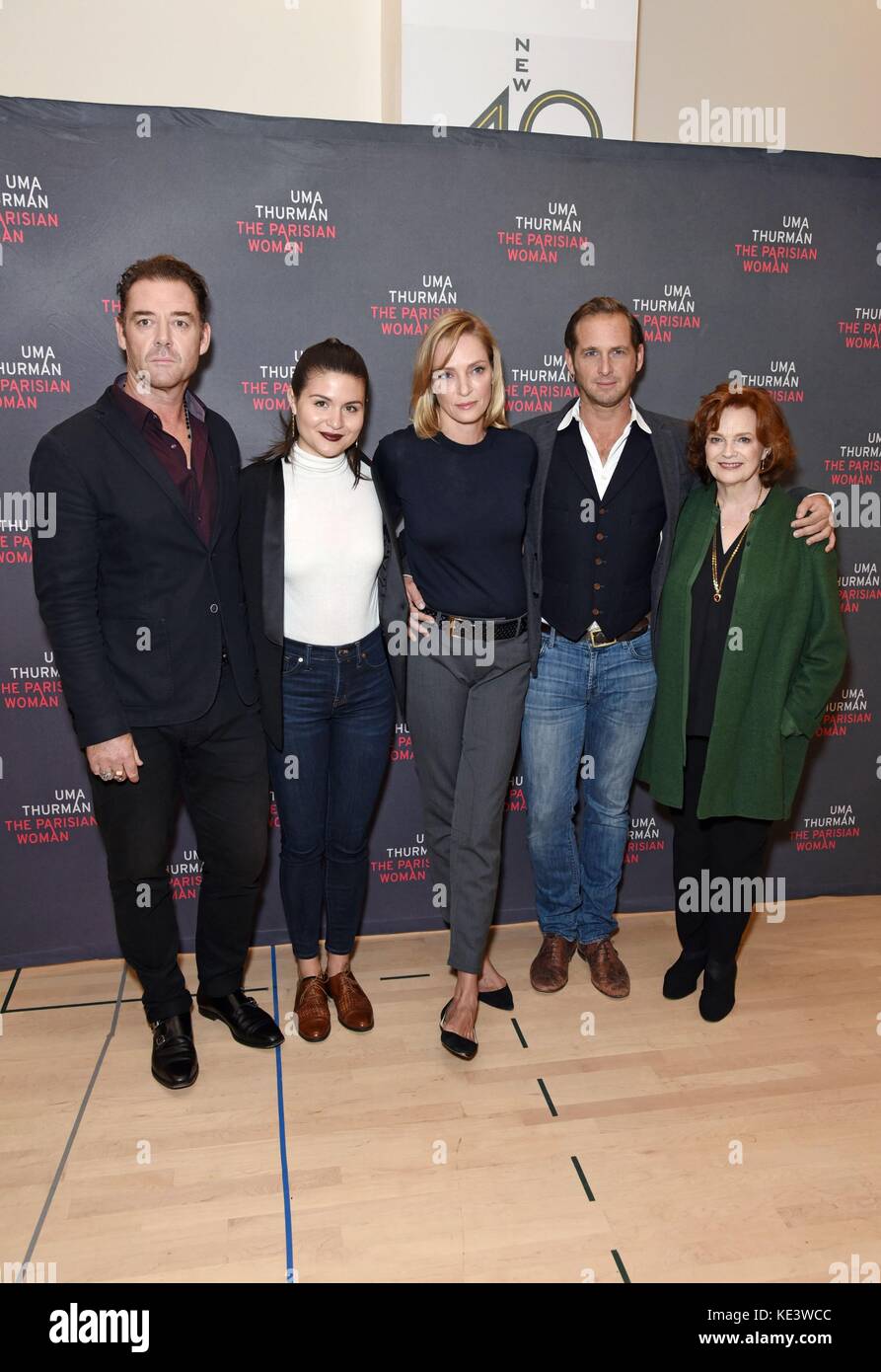 New York, NY, USA. 18th Oct, 2017. Marton Csokas, Phillipa Soo, Ume ...