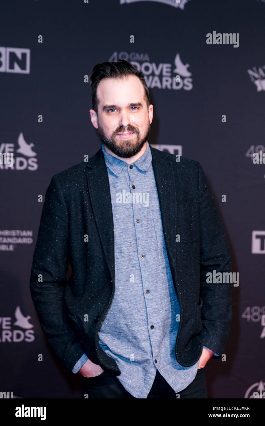 Nashville, Tennessee, USA. 17th Oct, 2017. David Leonard on the red ...