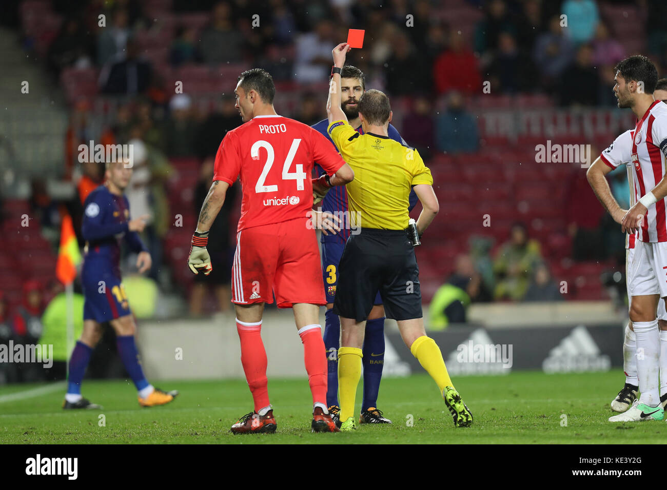 Barcelona, Spain. 18th Oct, 2017. October 18, 2017 - Barcelona ...