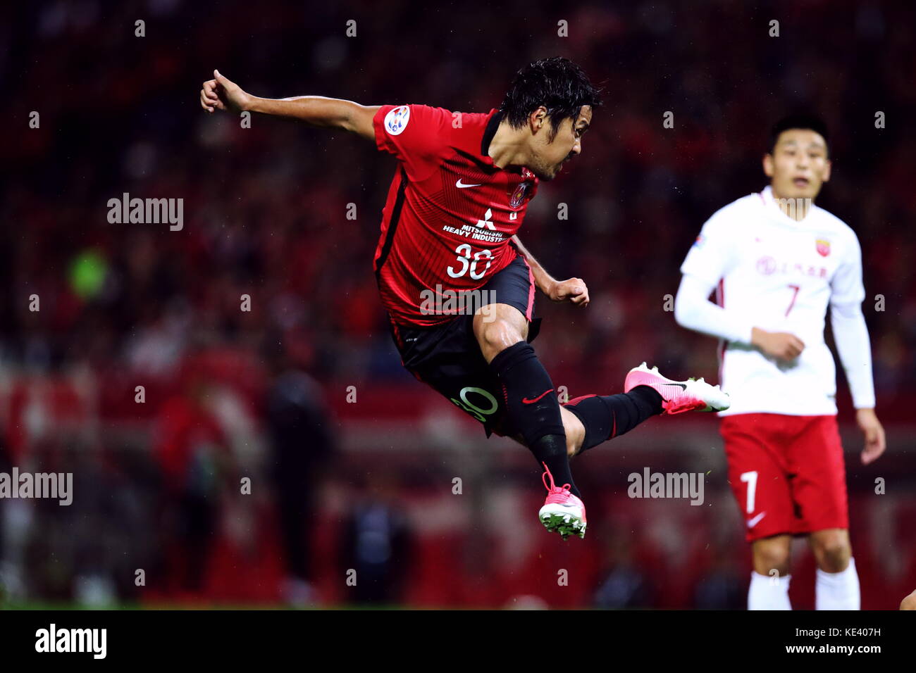 Saitama Stadium 2002, Saitama, Japan. 18th Oct, 2017. Shinzo Koroki ...