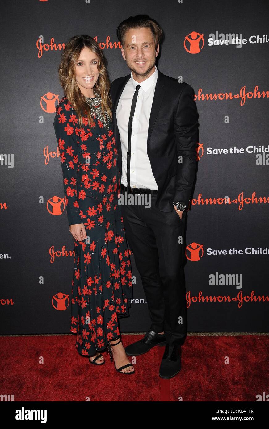 New York, NY, USA. 18th Oct, 2017. Ryan Tedder, Genevieve Tedder at ...