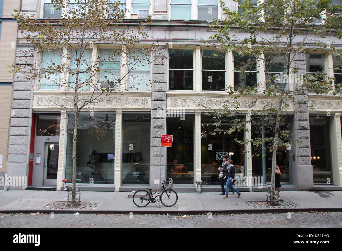 The building which houses the Earth Room exhibition in New York, USA ...