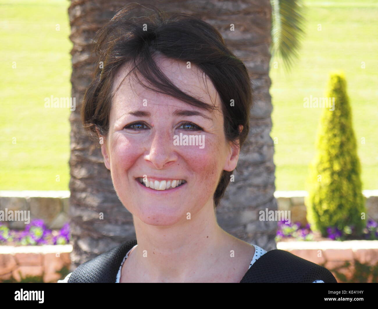 Haifa, Israel. 11th Sep, 2017. Sarah Vader, the co-general secretary of ...