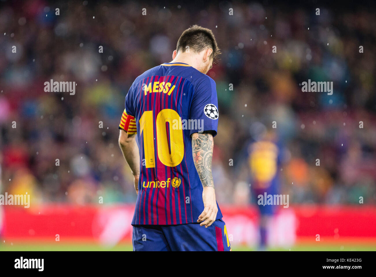SPAIN - 18th of October: Lionel Messi during the match between FC ...