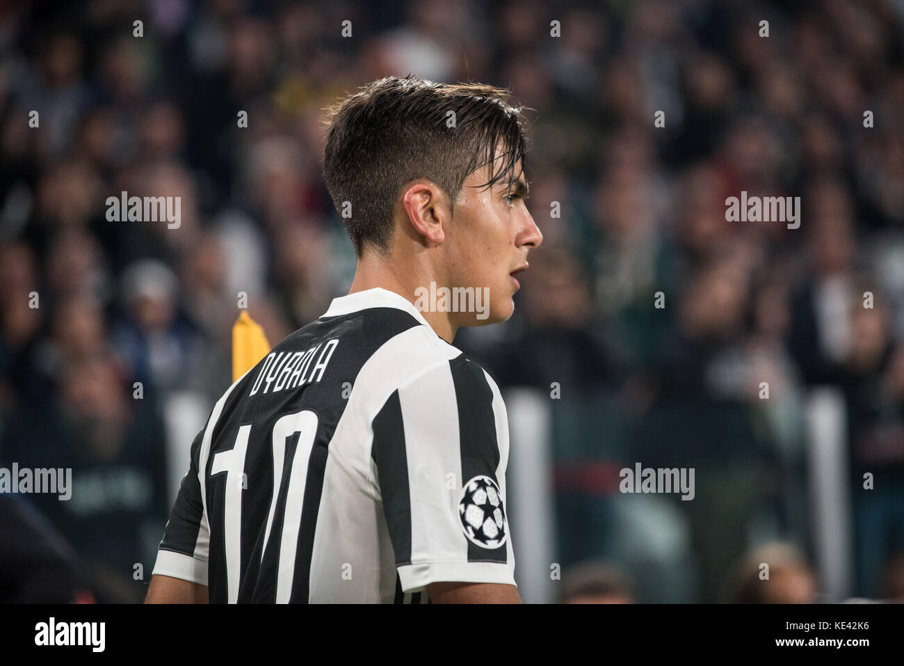 Turin, Italy. 18th Oct, 2017. Paulo Dybala (Juventus FC) during ...