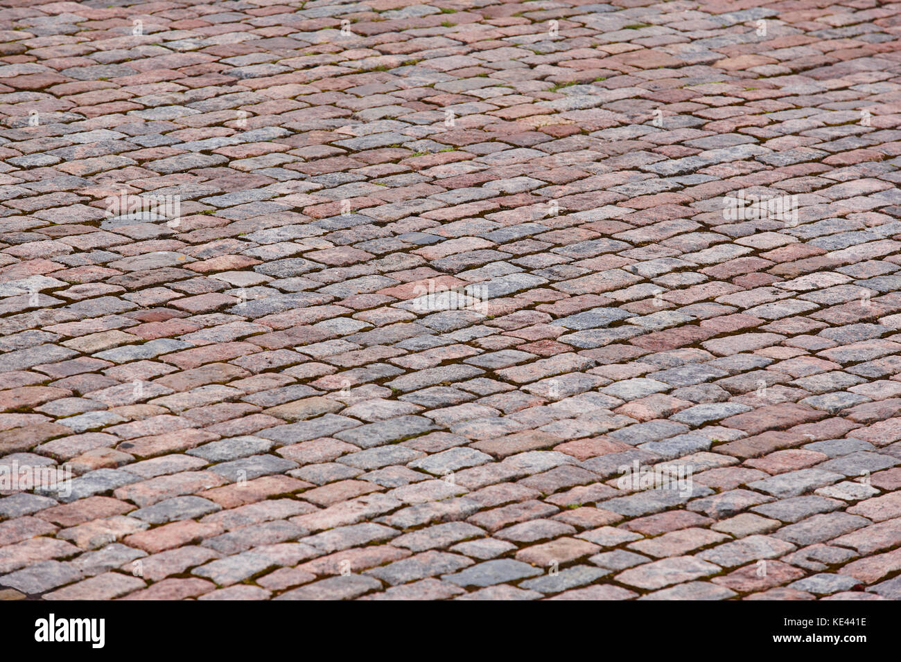 Antique red color paving stone. Copy space. Horizontal Stock Photo - Alamy