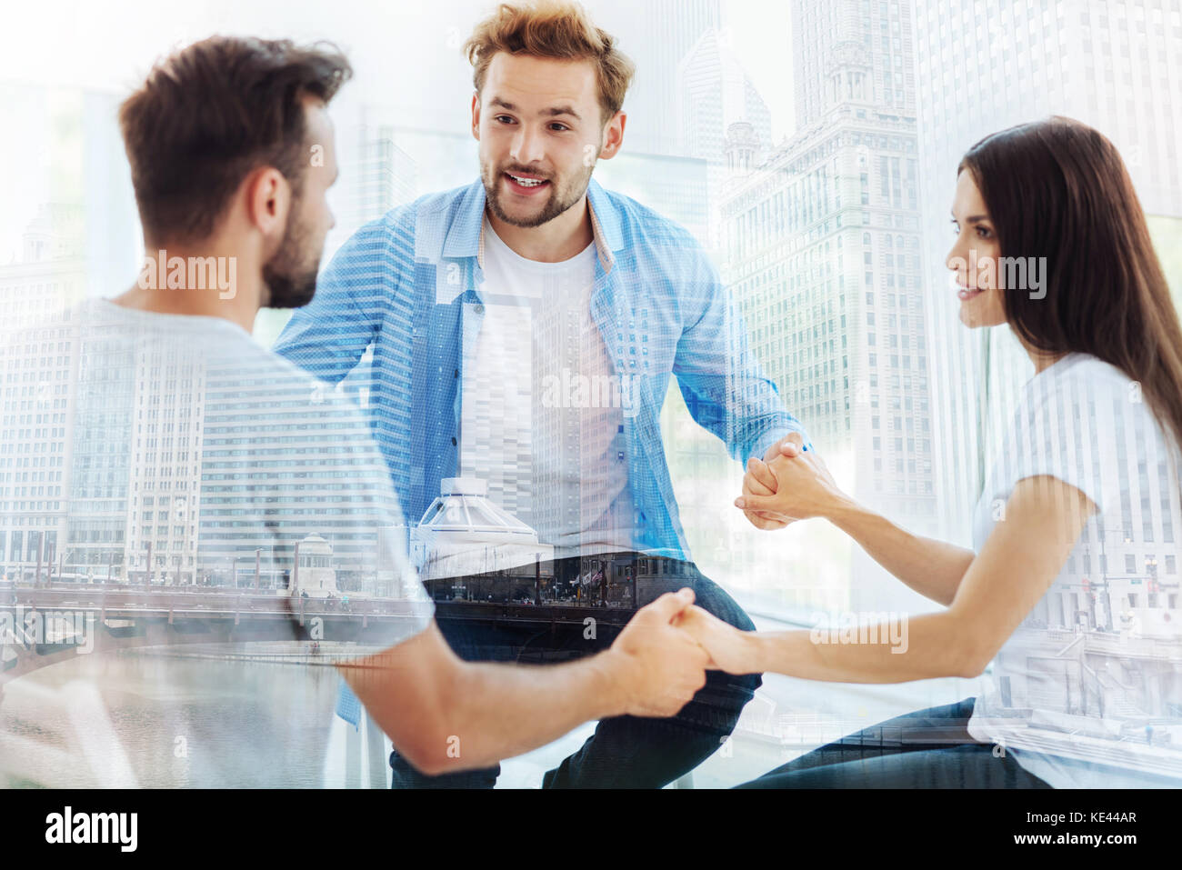 Positive interaction hi-res stock photography and images - Alamy