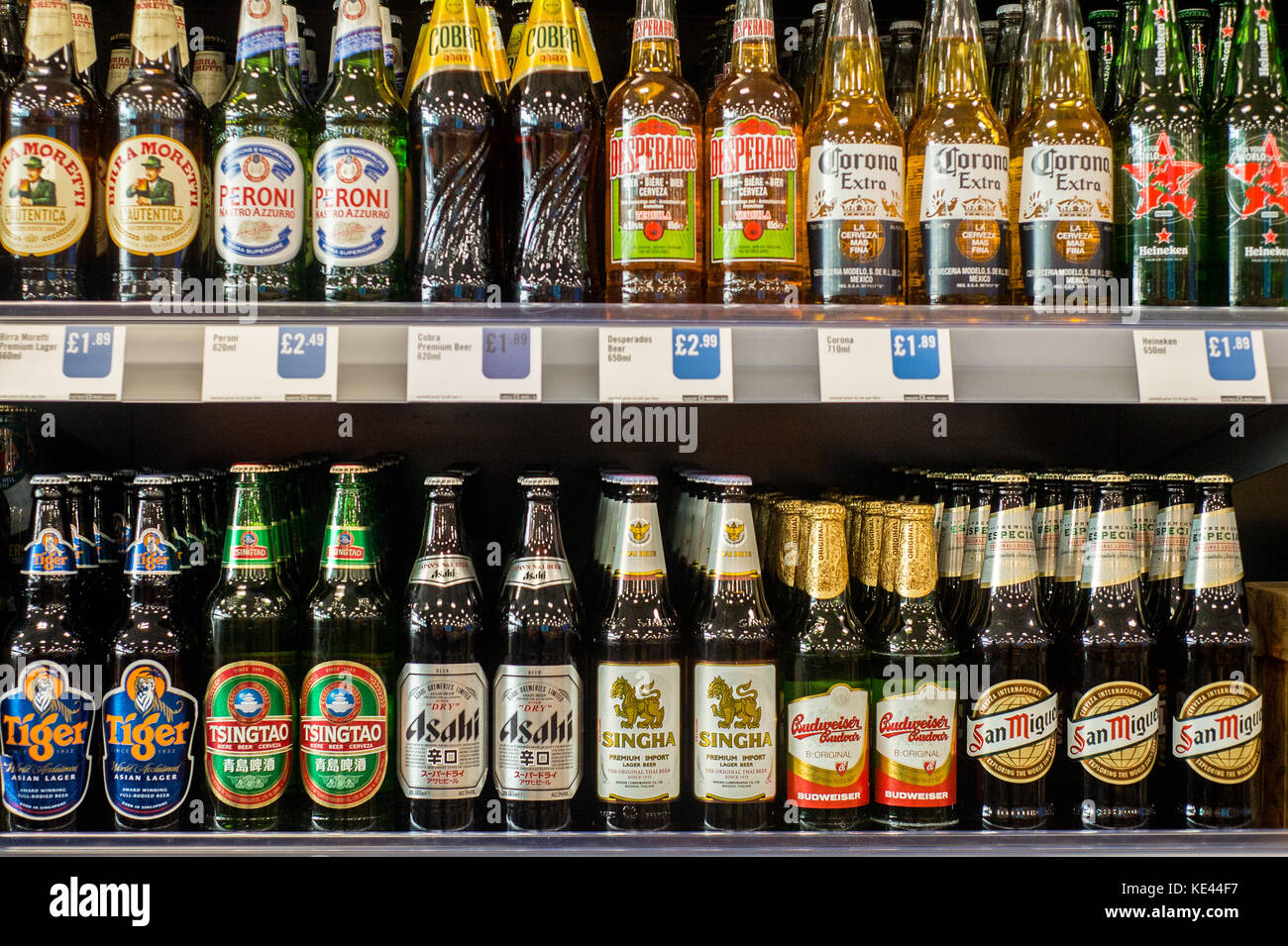 Bottled Lager High Resolution Stock Photography and Images - Alamy