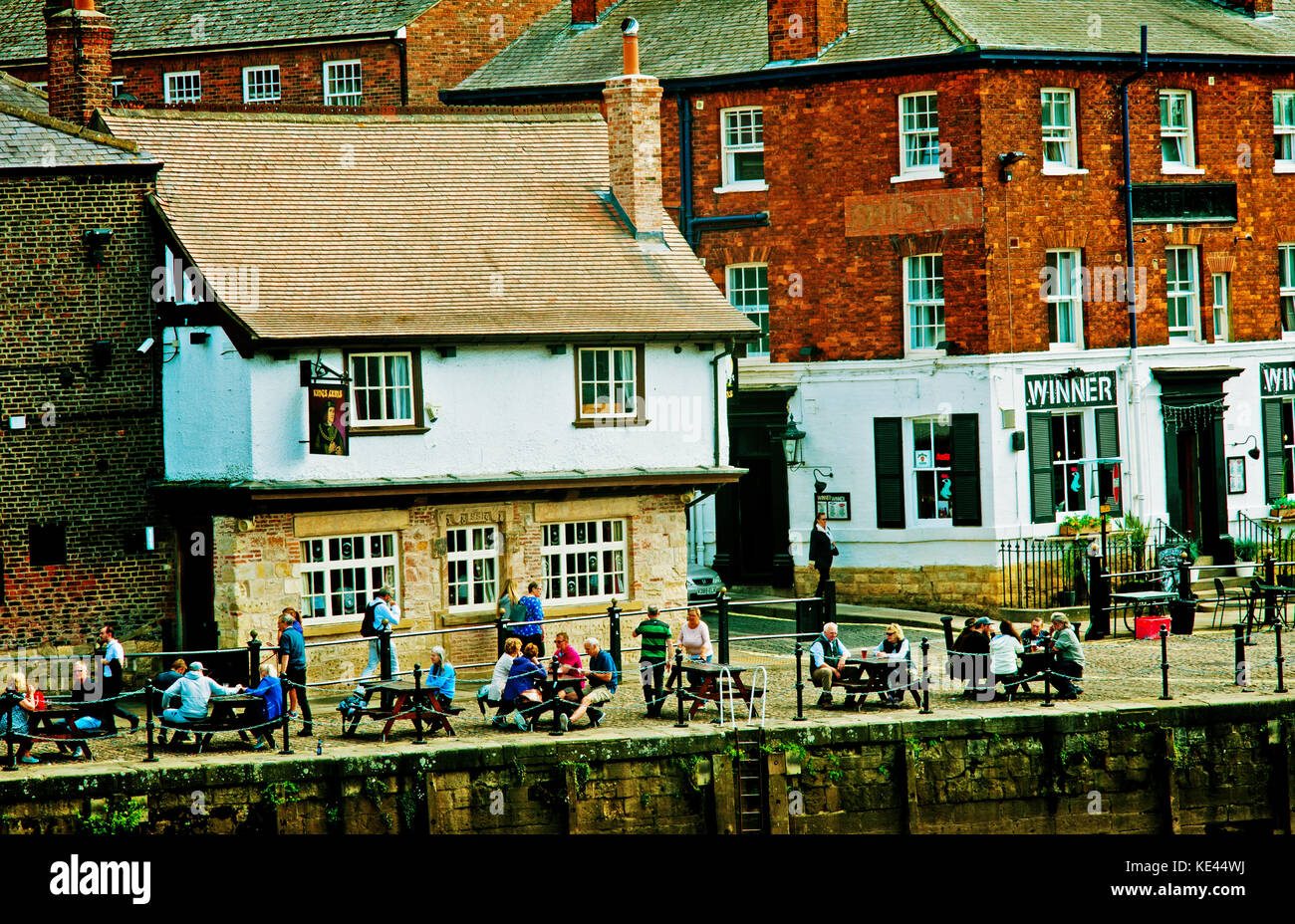 Kings Arms and Ship Inn, York Stock Photo - Alamy