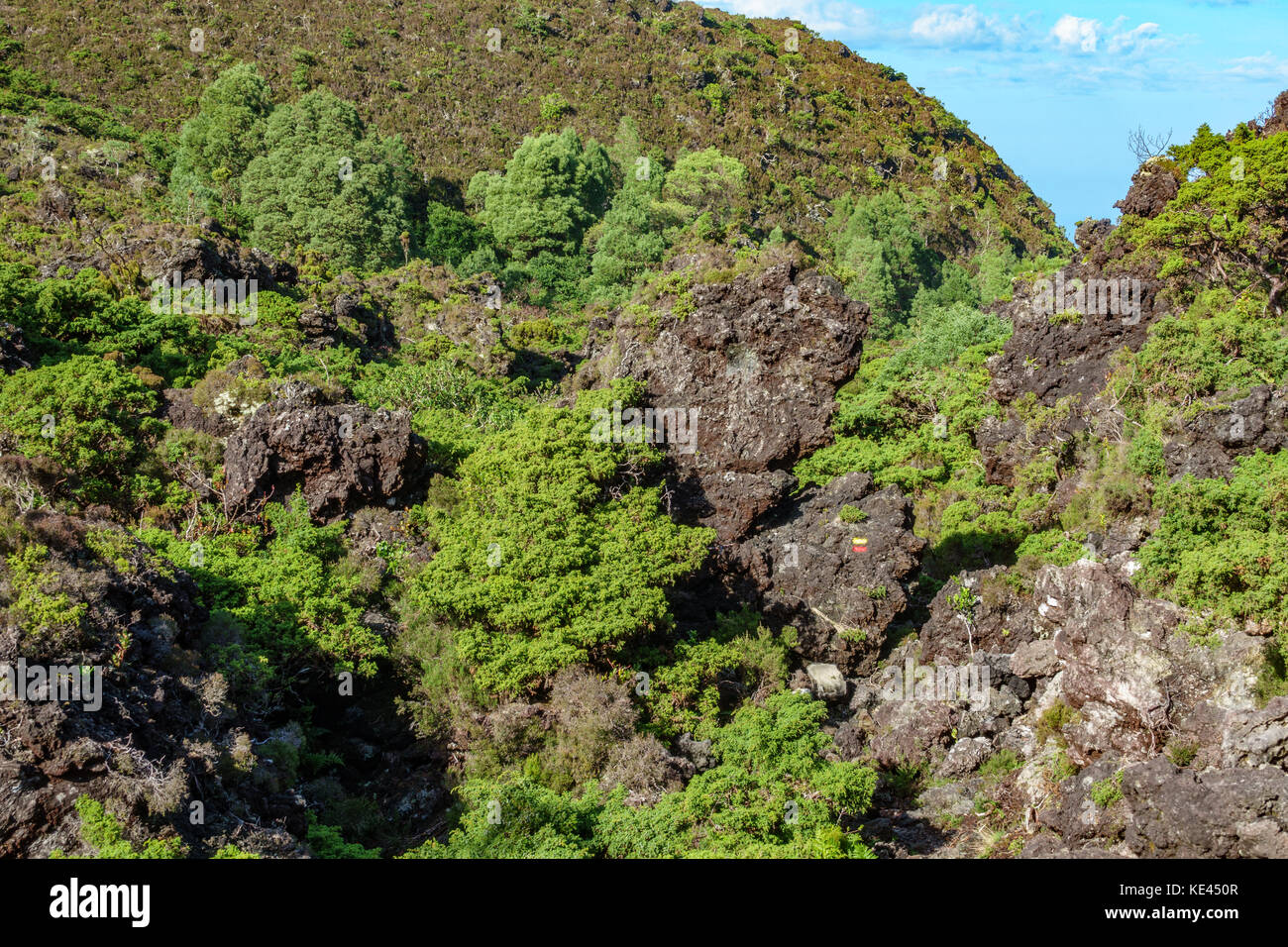 Volcanic flat rocks hi-res stock photography and images - Alamy