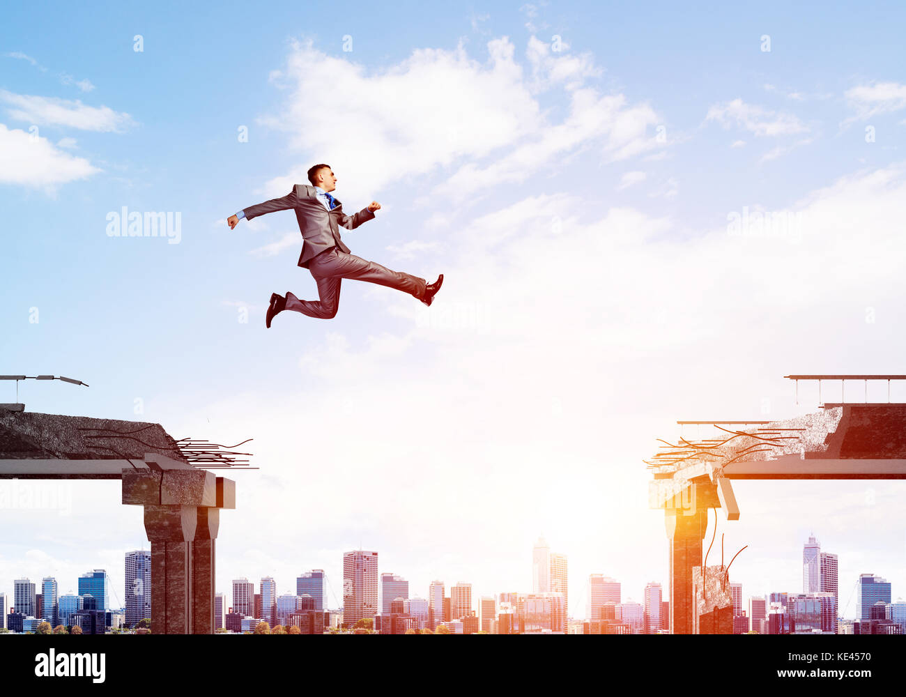 Problem and difficulties overcoming concept Stock Photo - Alamy