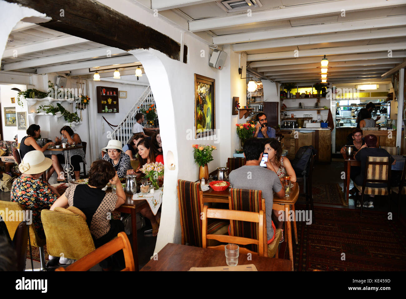 The Puaa cafe in Jaffa Stock Photo - Alamy