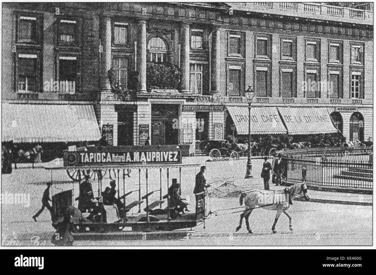 Place royale 1900 Stock Photo - Alamy