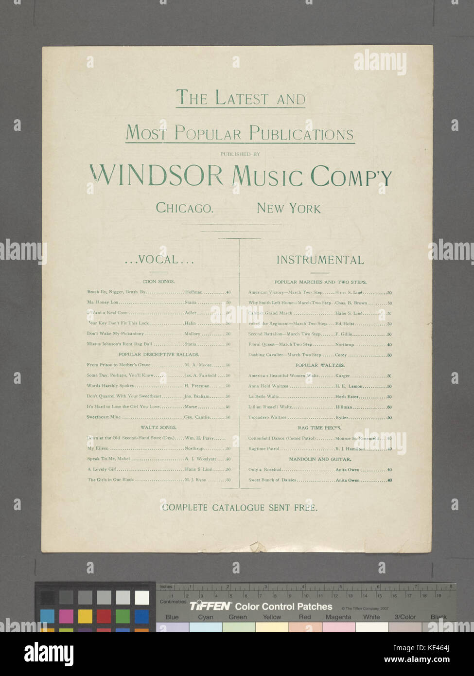 There's only one girl in all New York (NYPL Hades 609597 1998202 Stock ...