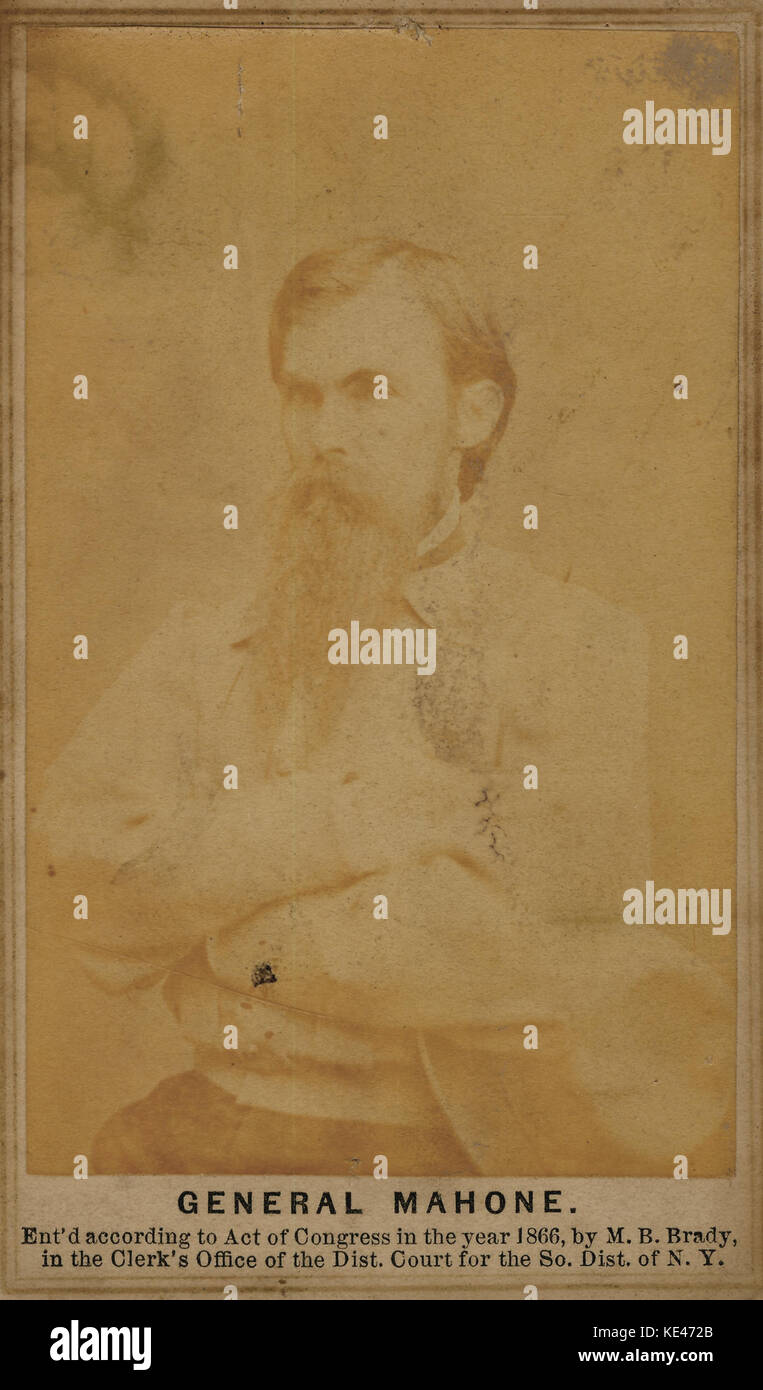 General william mahone hi-res stock photography and images - Alamy