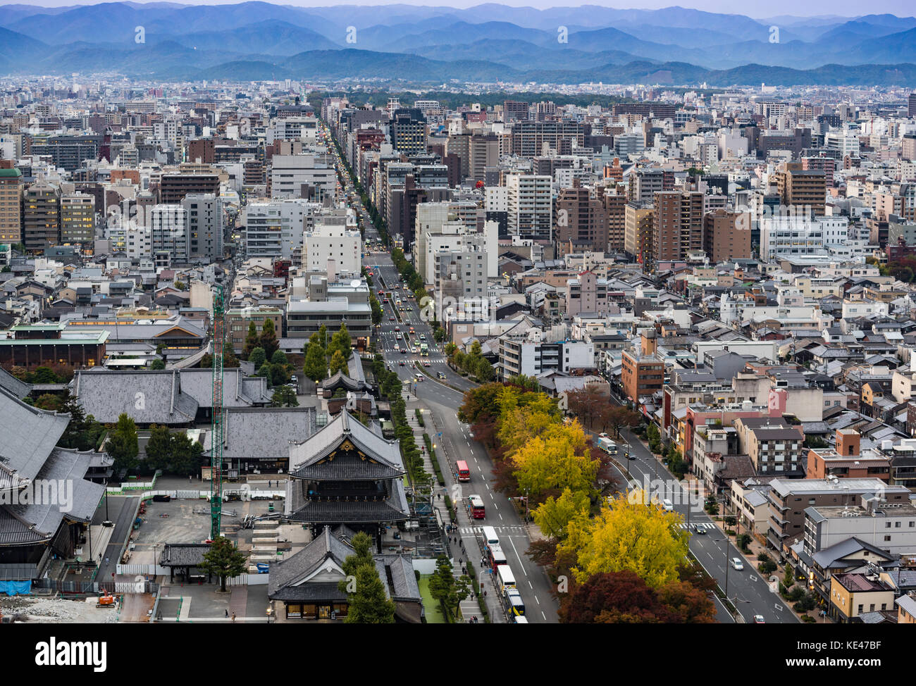 View of kyoto city hi-res stock photography and images - Alamy