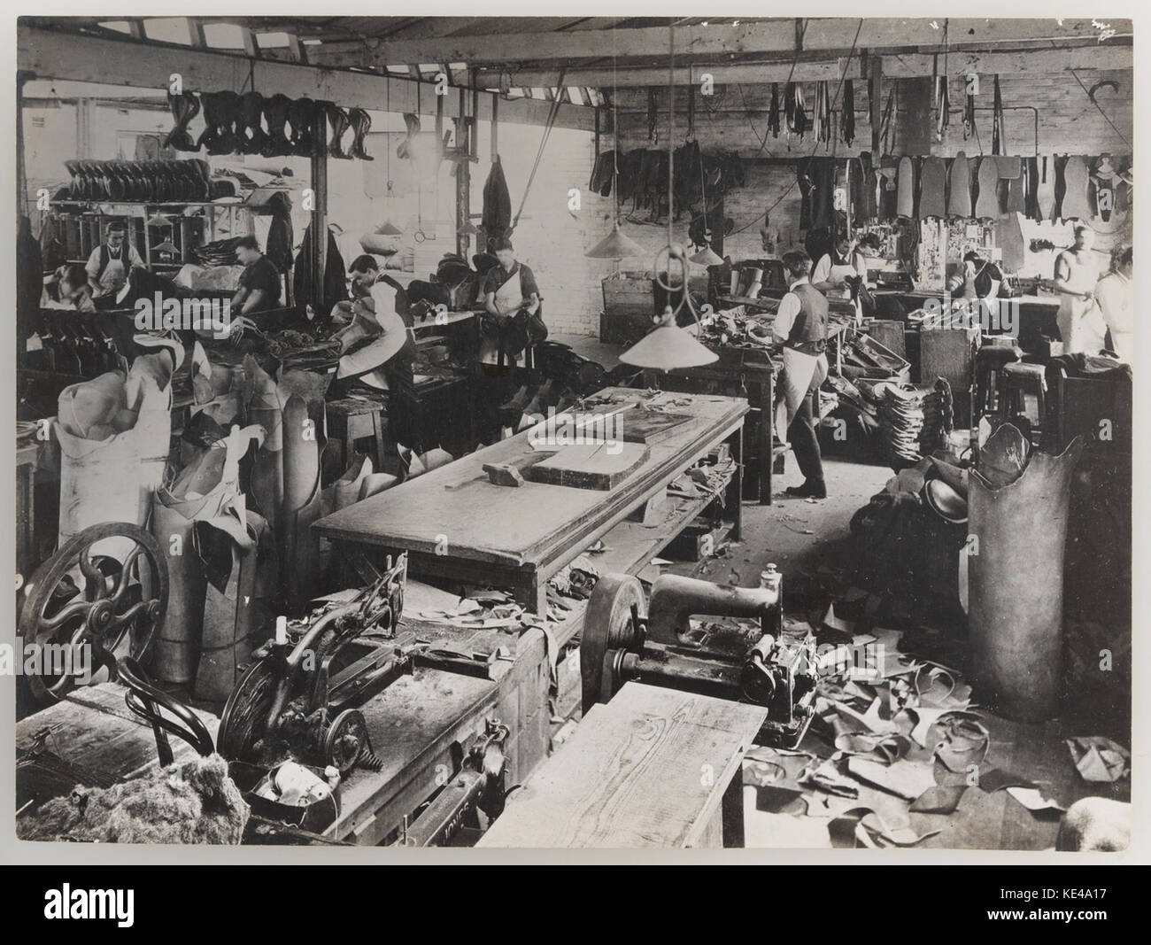 The 920712 Series 10 photograph captures factories from around 1921 ...