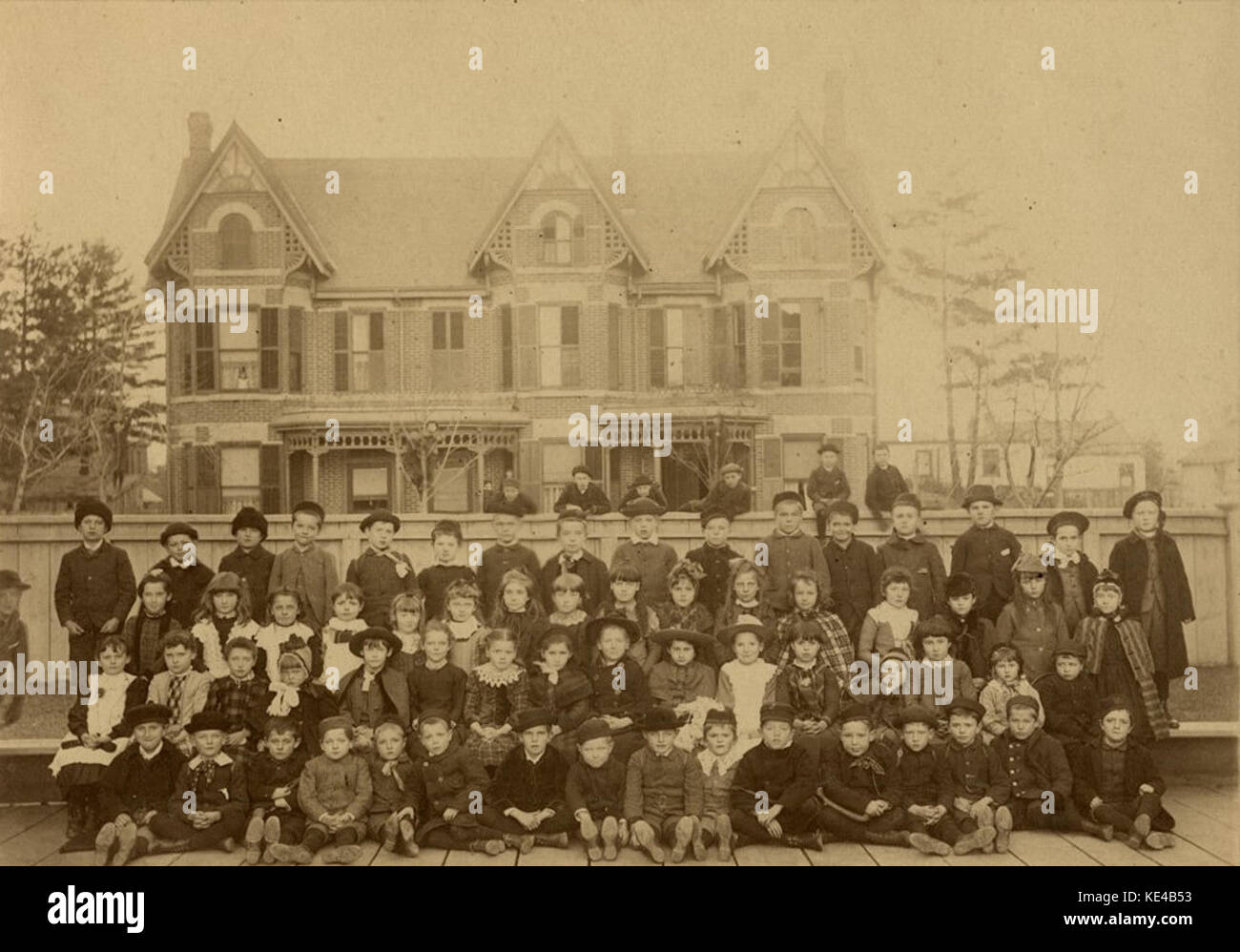 School children of the 1890s hi-res stock photography and images - Alamy