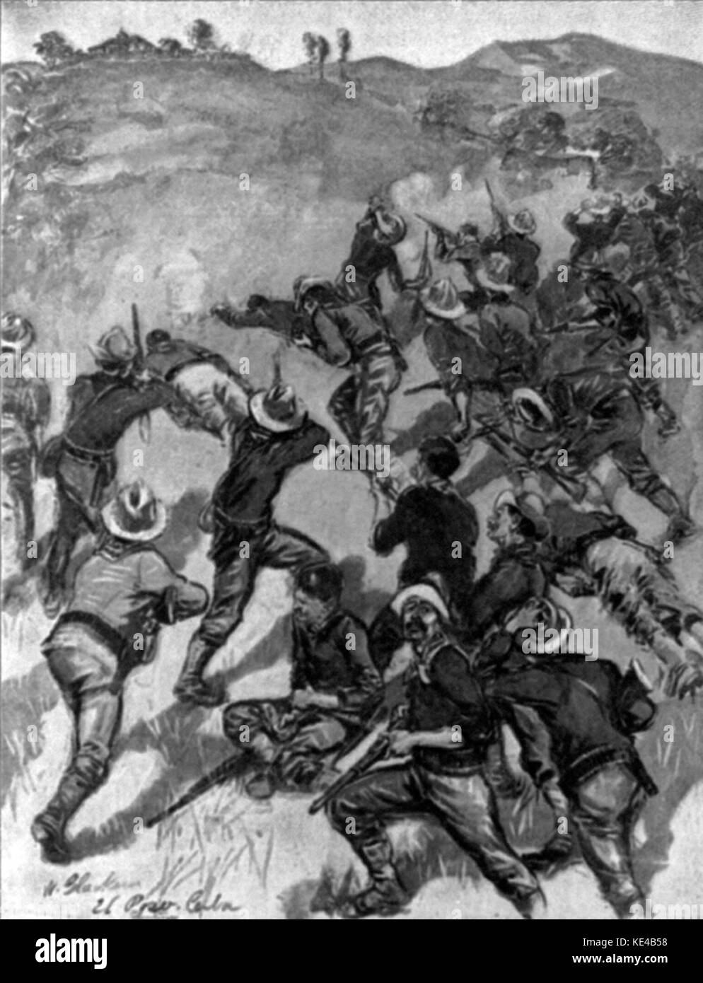 Spanish riders Black and White Stock Photos & Images - Alamy