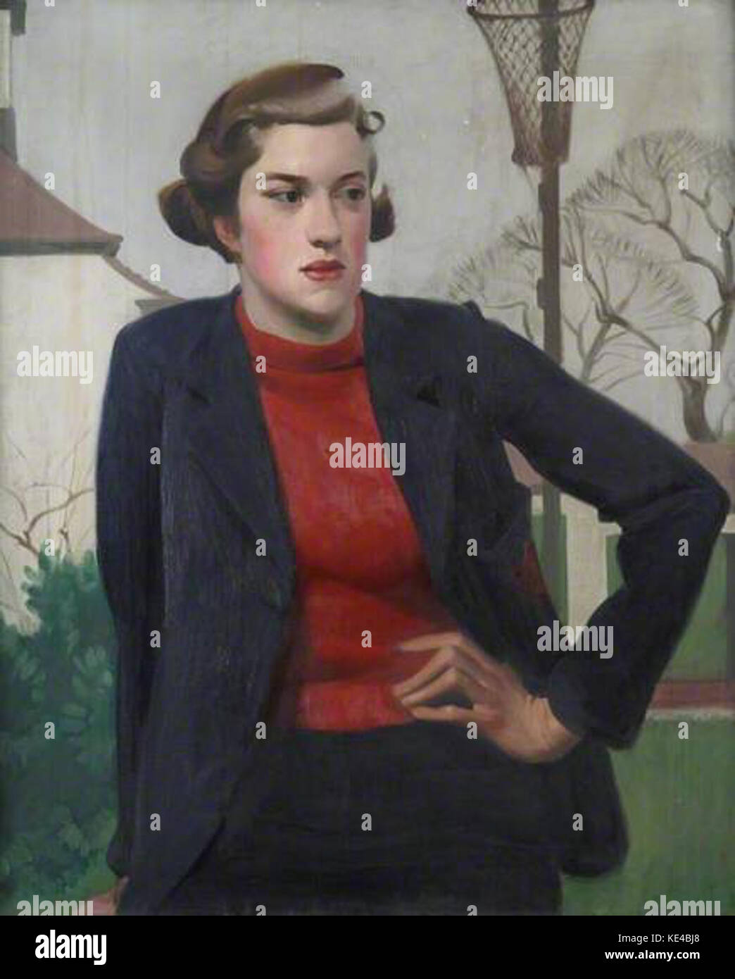 Schoolgirl Percy Shakespeare Stock Photo - Alamy
