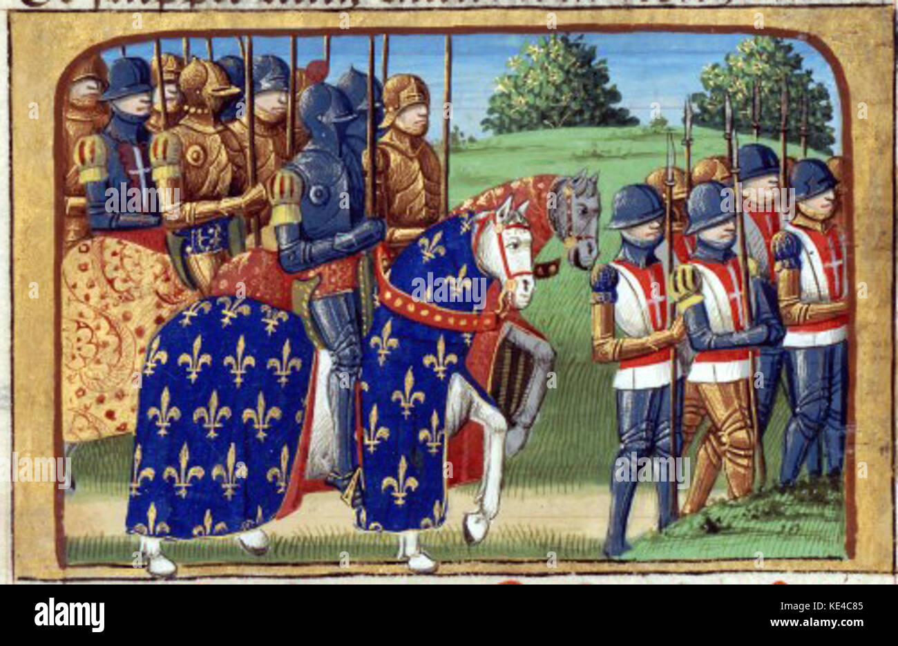 Vigiles du roi Charles VII 23 Stock Photo - Alamy