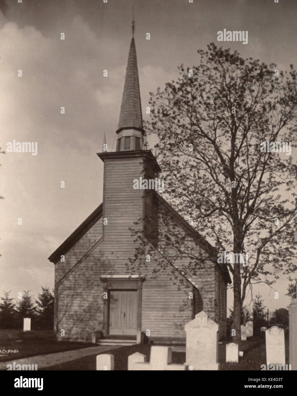 Mohawk Chapel Brantford 1904 Stock Photo - Alamy