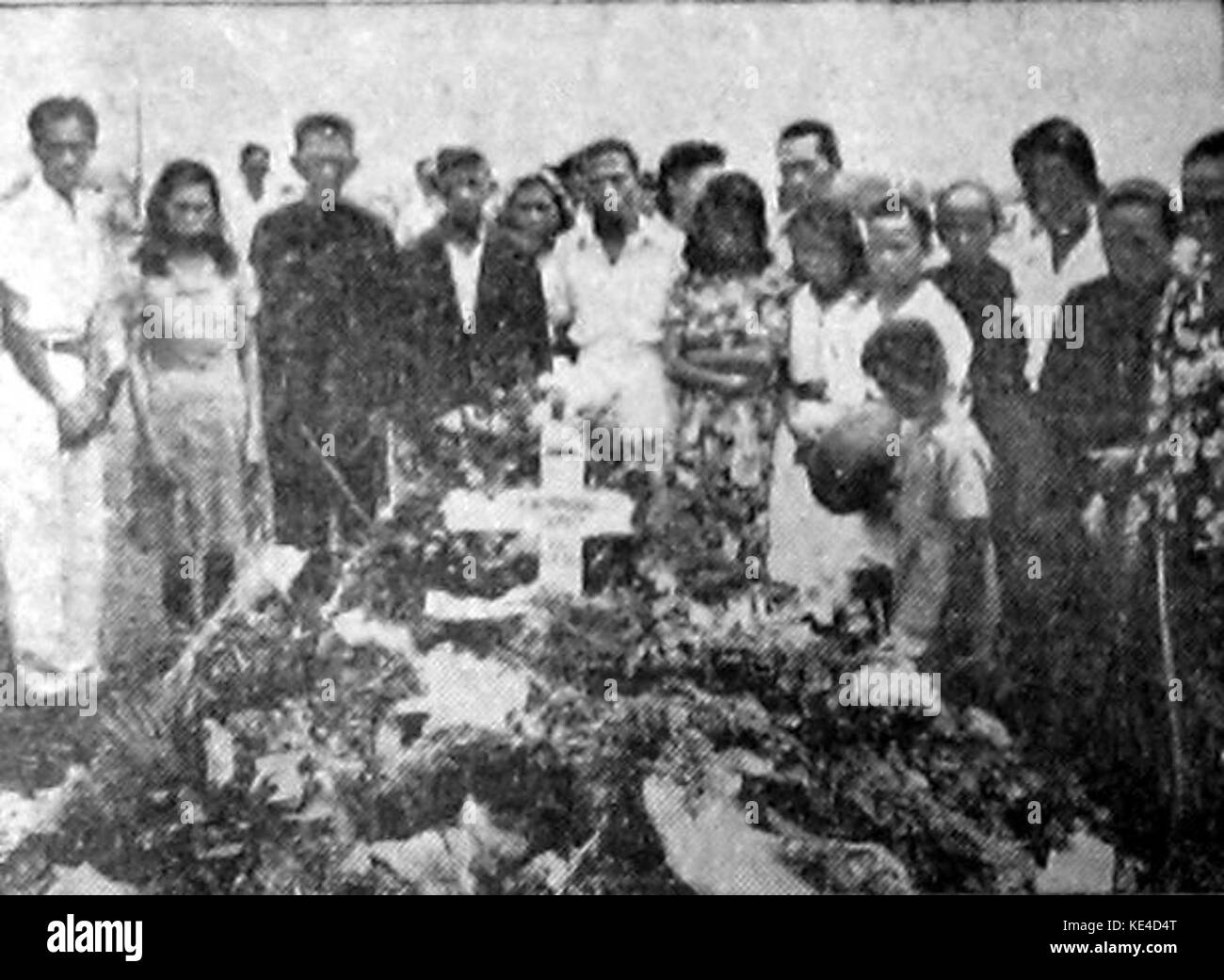 Grave of Robert Wolter Monginsidi 27 November 1950 p1 Stock Photo - Alamy