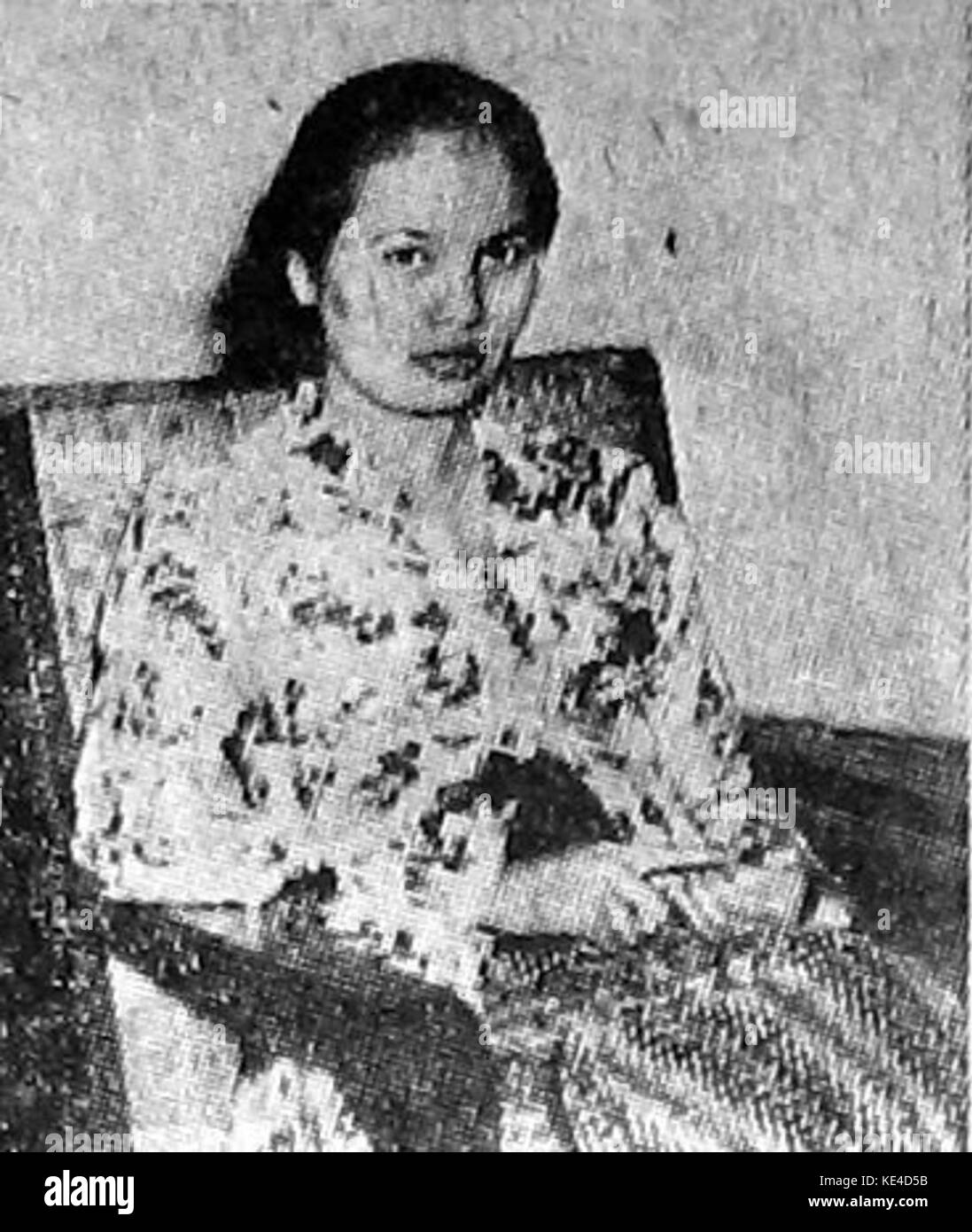 Suhartini Suara Merdeka 20 Sep 1950 p2 Stock Photo - Alamy