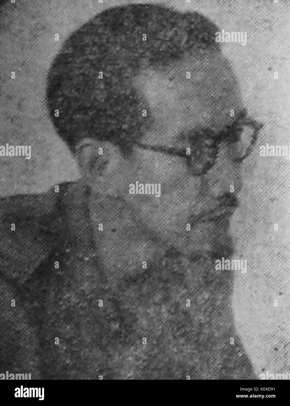 Sumitro Djojohadikusumo Suara Merdeka 2 Apr 1952 p1 Stock Photo - Alamy