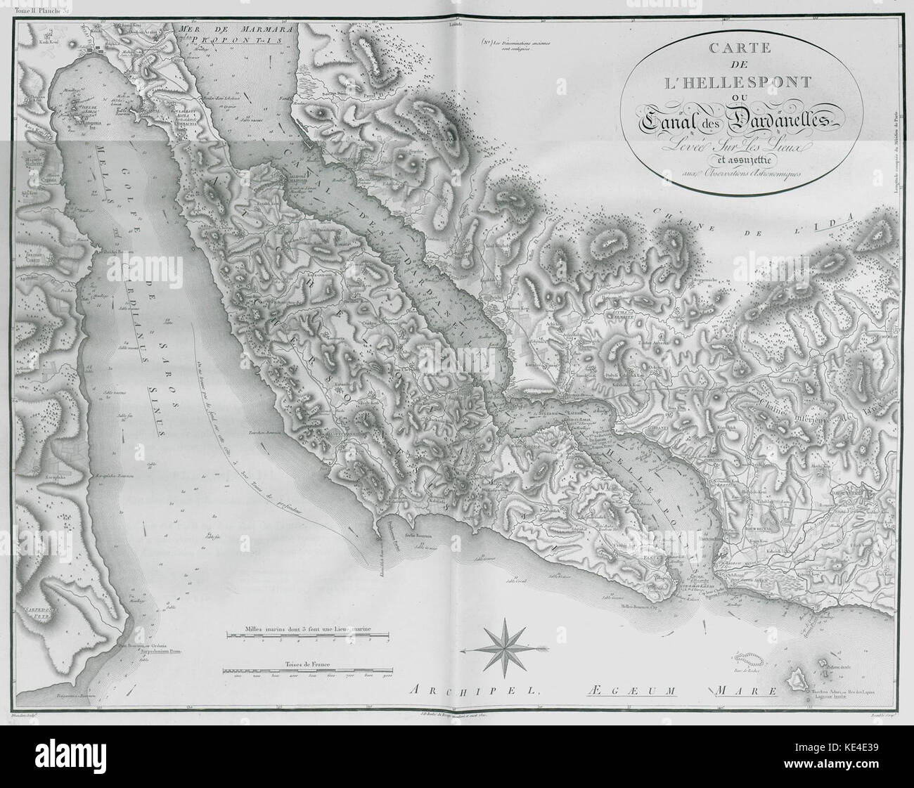 Dardanelles map hi-res stock photography and images - Alamy