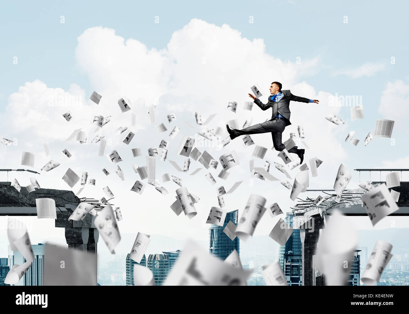 Problem and difficulties overcoming concept Stock Photo - Alamy