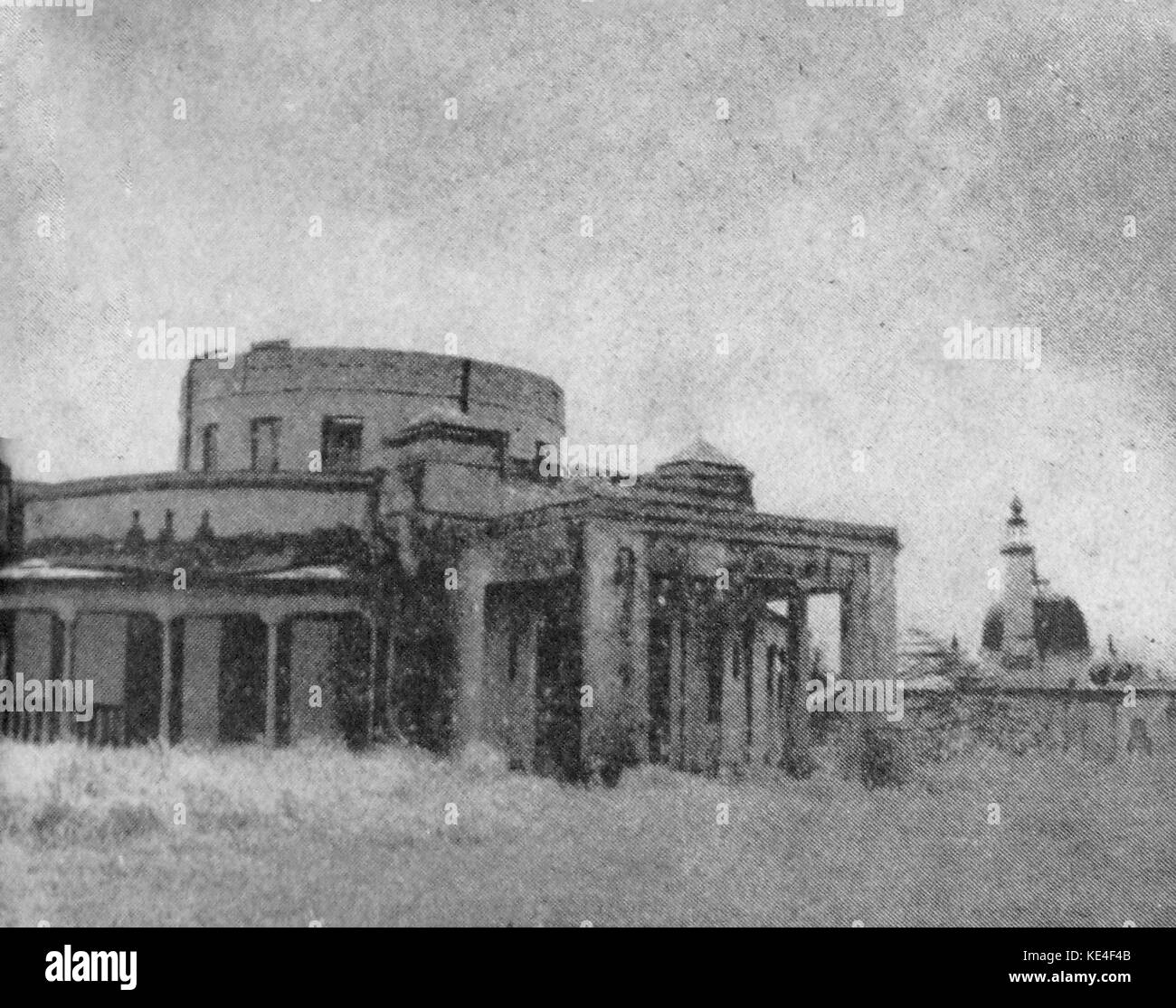 Langkat sultan's office Stock Photo - Alamy