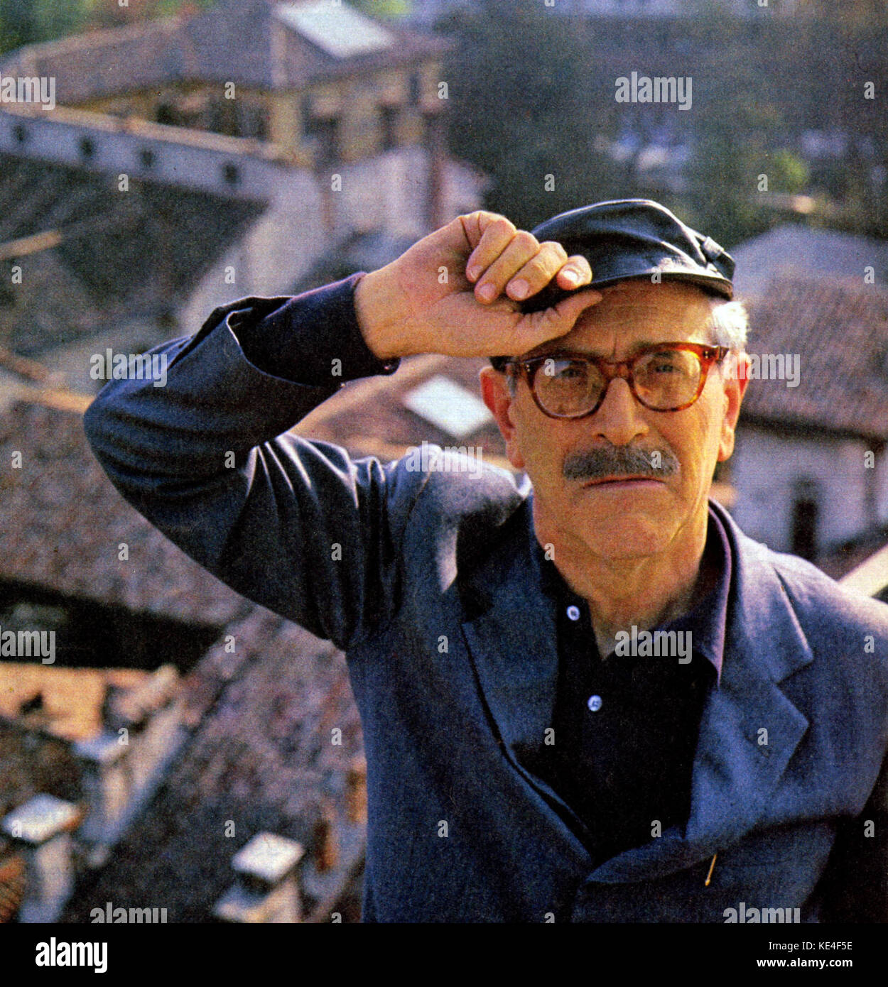Mario Soldati 1967 Stock Photo - Alamy