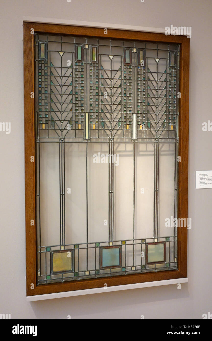 Tree of Life Window from the Darwin D. Martin House, by Frank Lloyd ...