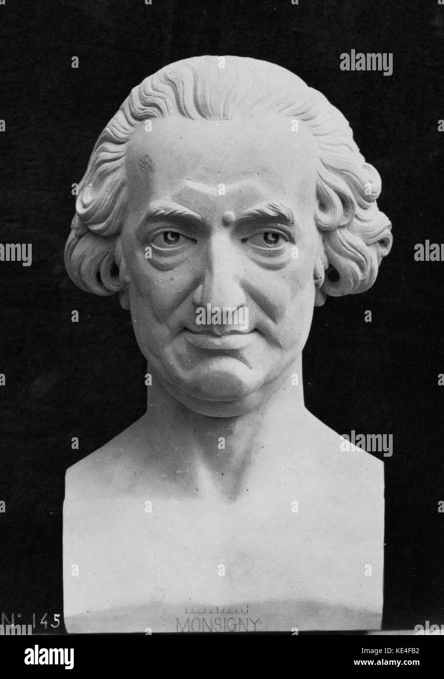 Monsigny bust at the Palais Garnier photographed by Durandelle INHA ...