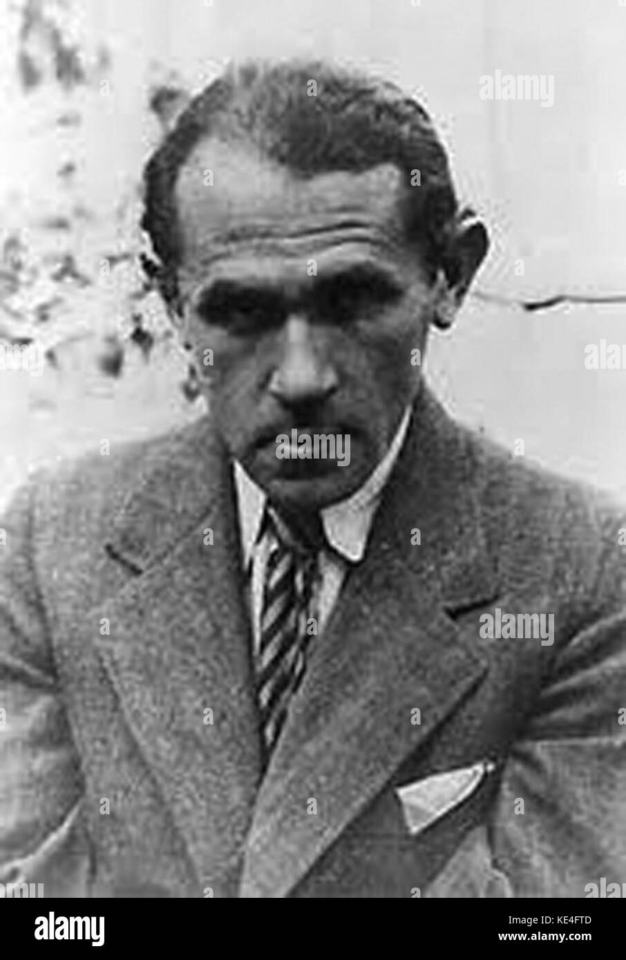 Bruno Schulz, portrait Stock Photo - Alamy