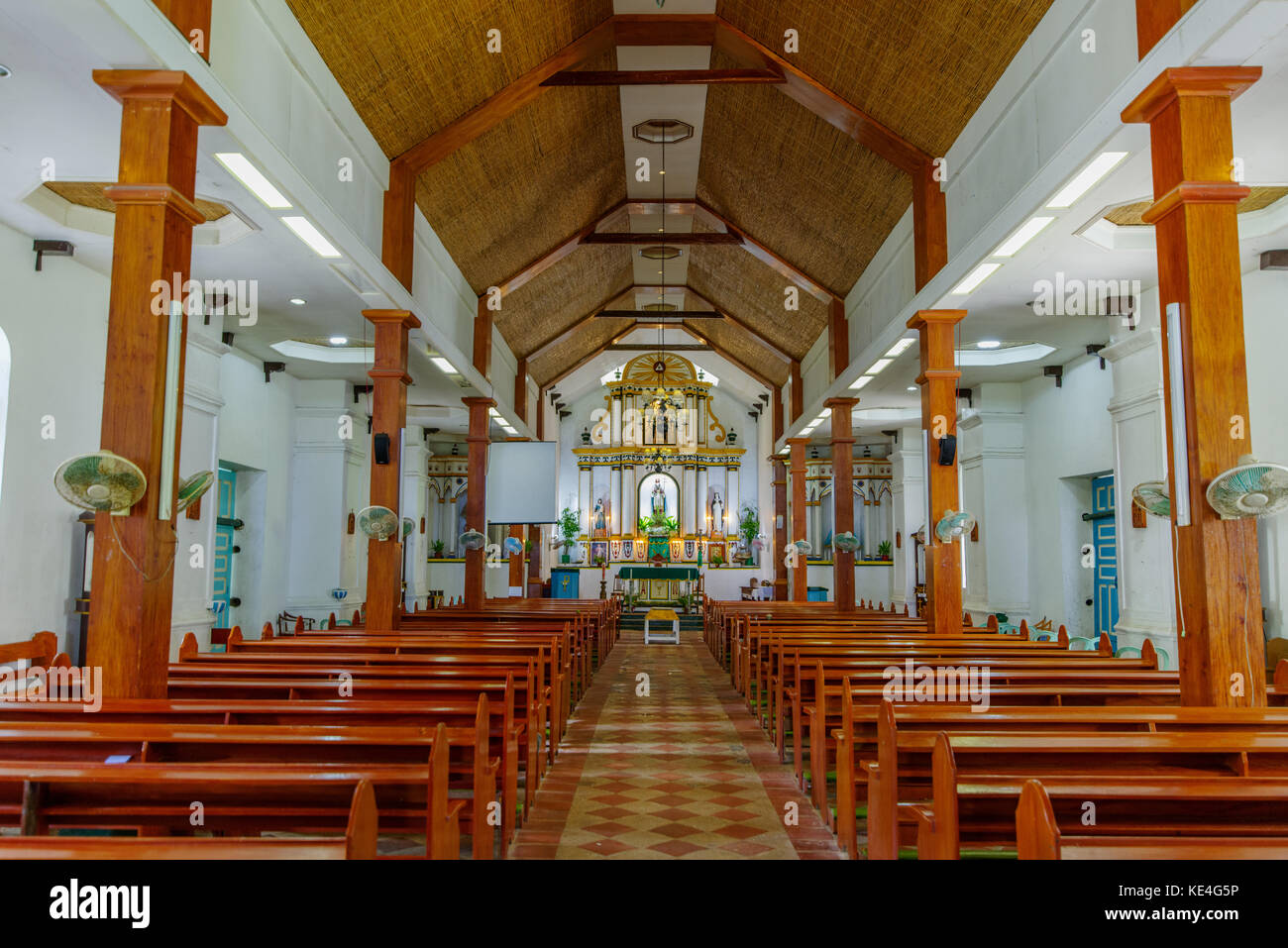 Sep 22, 2017 inside of San Jose Borromeo Church, Batanes, Philippines ...