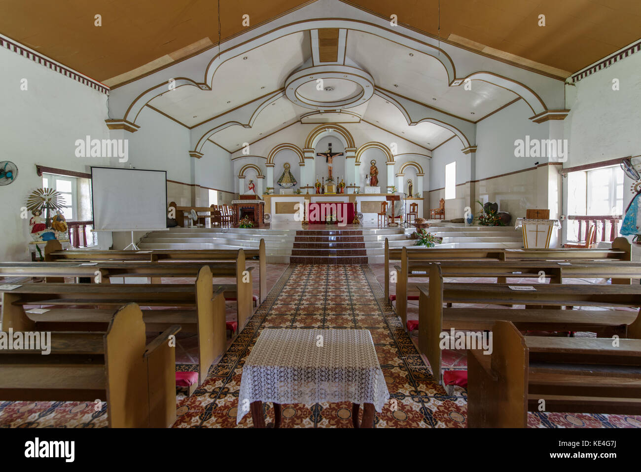 Sep 22, 2017 inside of San Jose Borromeo Church, Batanes, Philippines ...