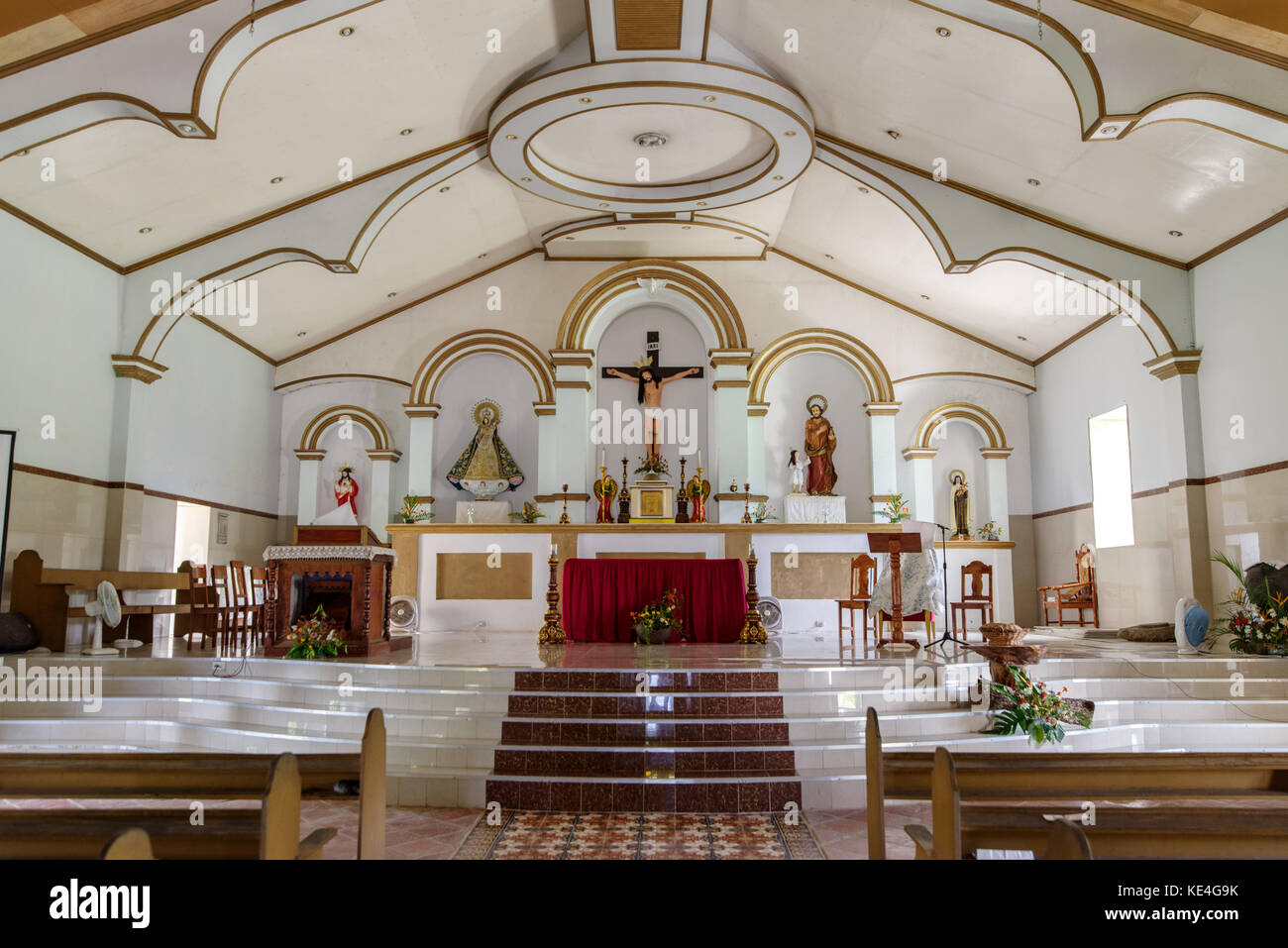 Sep 22, 2017 inside of San Jose Borromeo Church, Batanes, Philippines ...