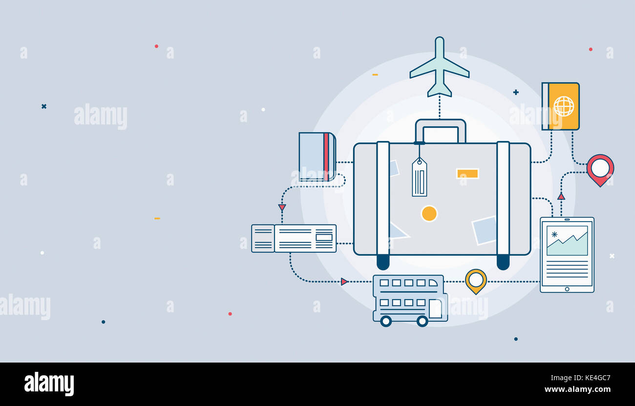 Illustration representing travel Stock Photo - Alamy