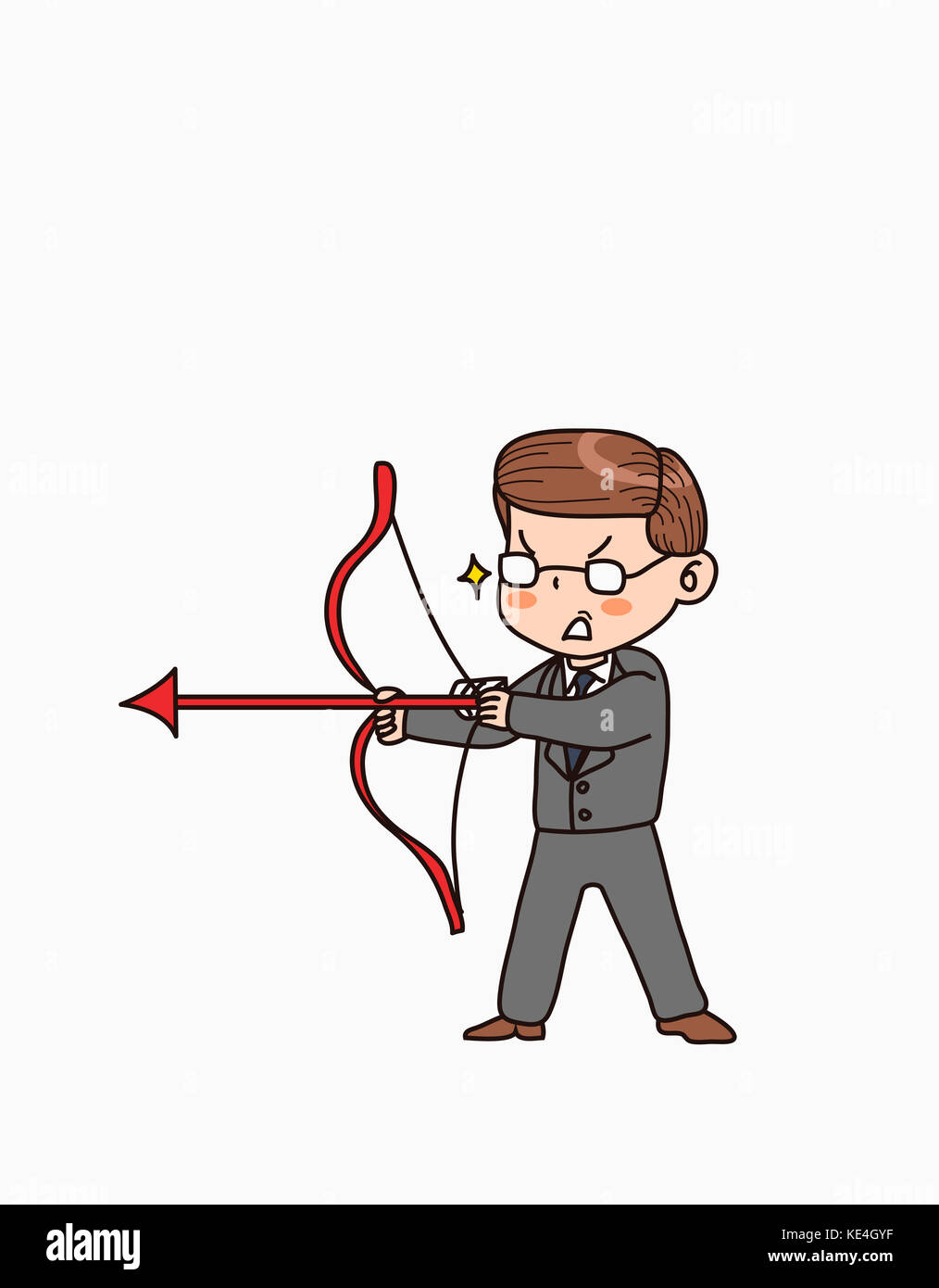 Arrow emoticon Cut Out Stock Images & Pictures - Alamy