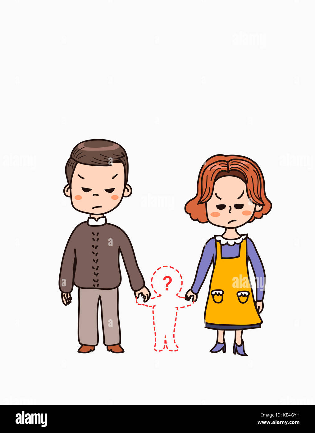 Female silhouette abuse Cut Out Stock Images & Pictures - Alamy