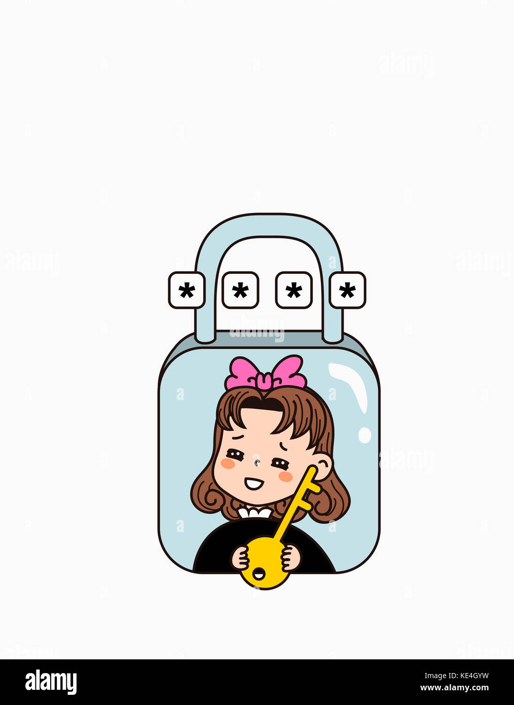 Issue of personal information protection Stock Photo - Alamy