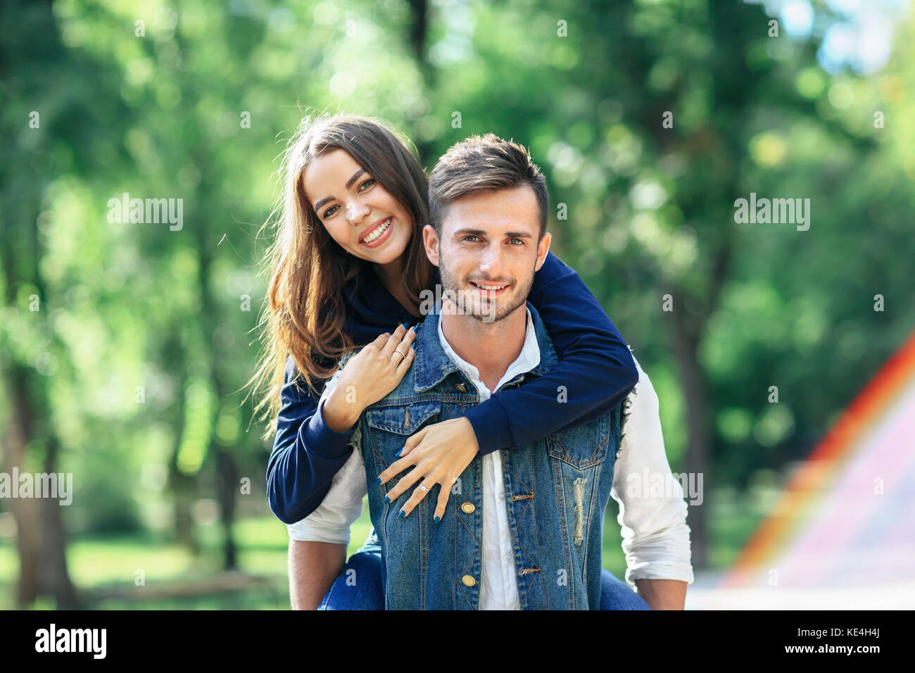 Piggy Back Rides High Resolution Stock Photography and Images - Alamy