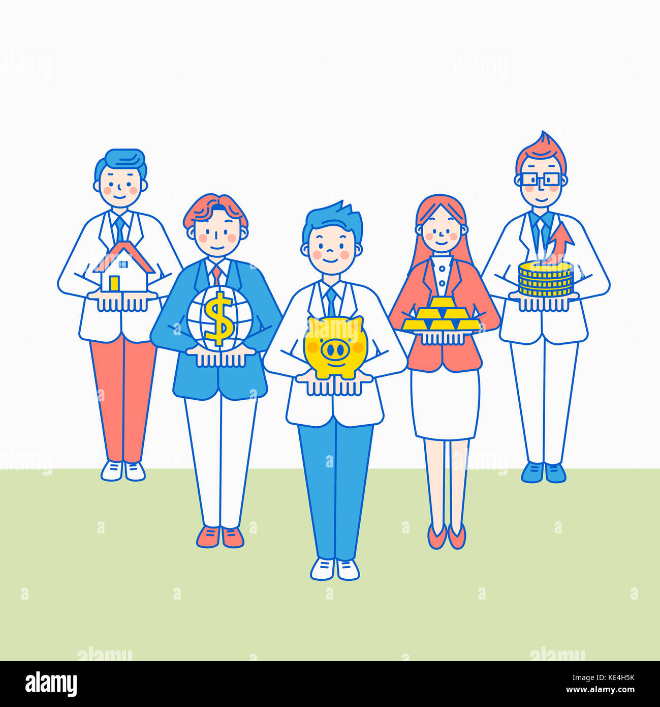 Successful asset management Stock Photo - Alamy