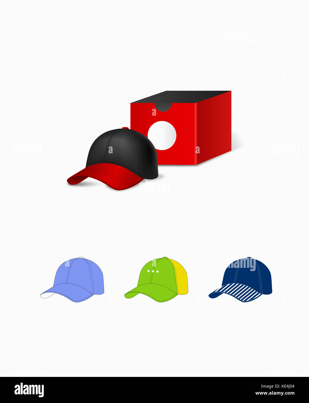Caps of various designs Stock Photo - Alamy