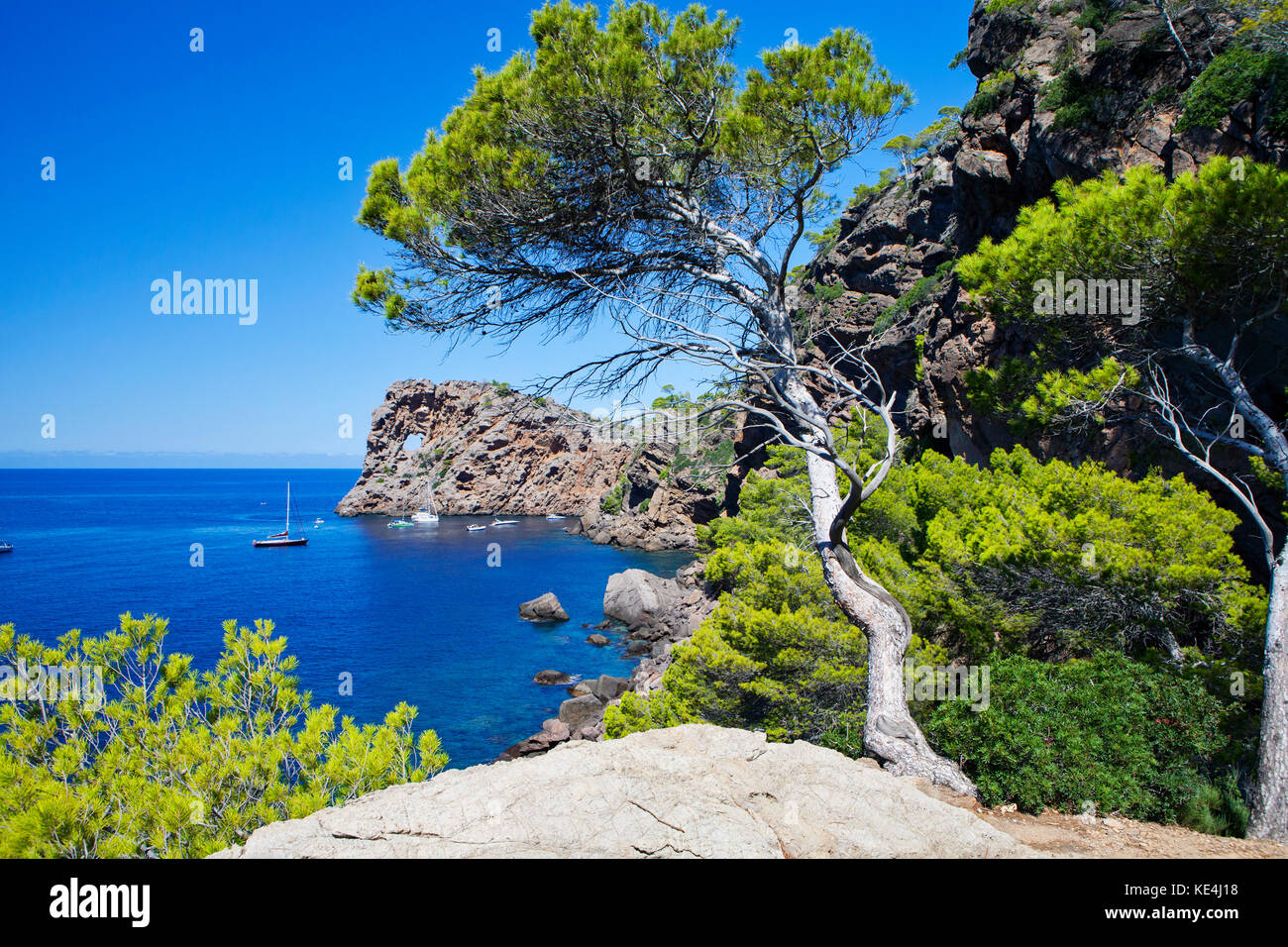 Sa Foradada in Northwest Majorca, Spain Stock Photo - Alamy
